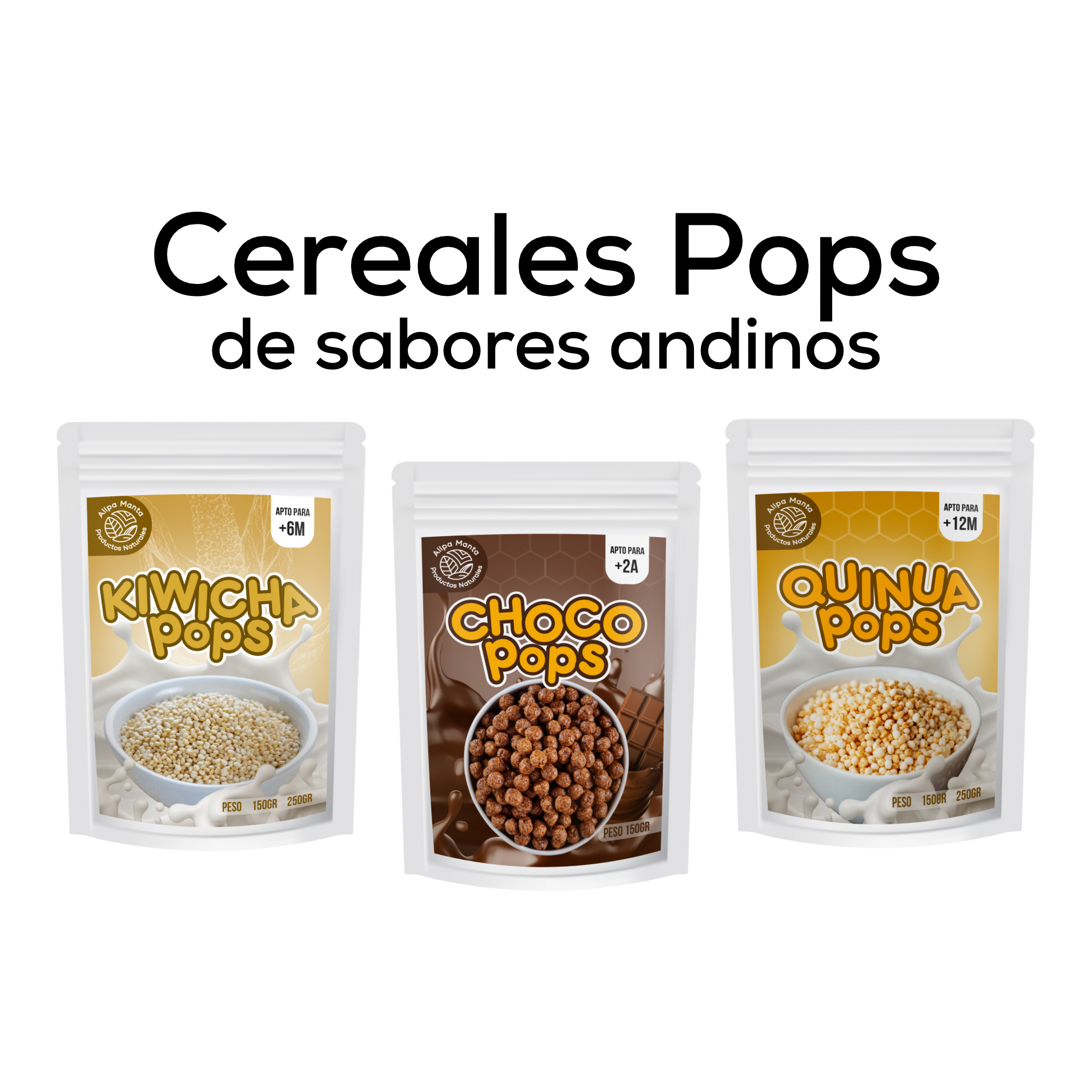 Cereales Pops Andinos – Allpa Manta