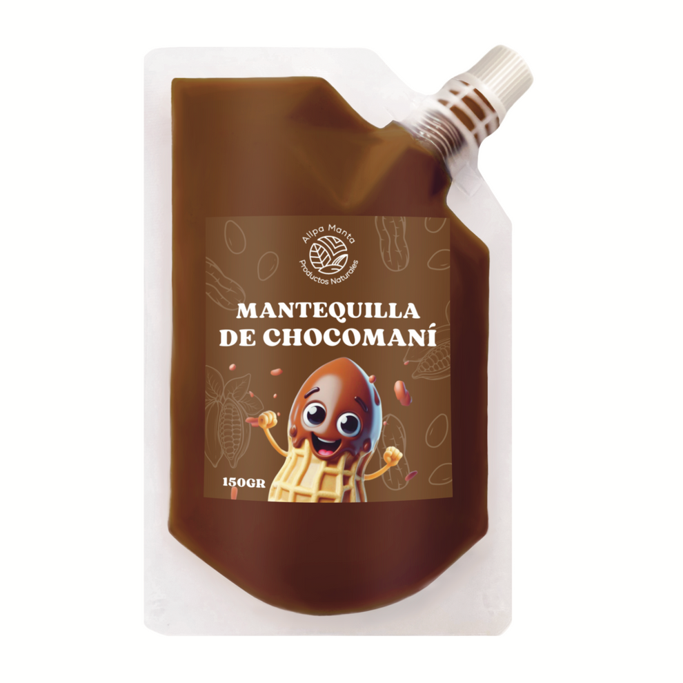 Mantequilla de Choco Maní – Allpa Manta