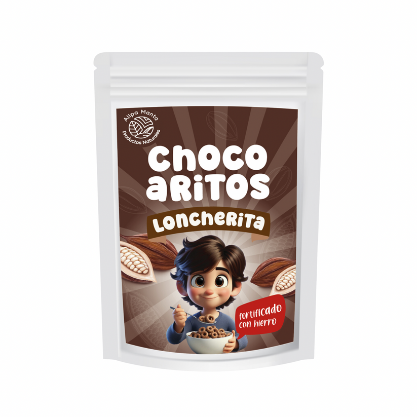 Cereal Choco aritos (con hierro) – Allpa Manta